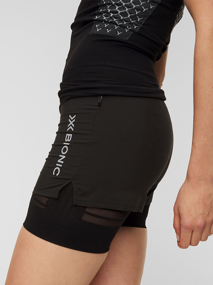 Spodenki damskie X-Bionic Effektor 4D Running Streamlite czarne ...